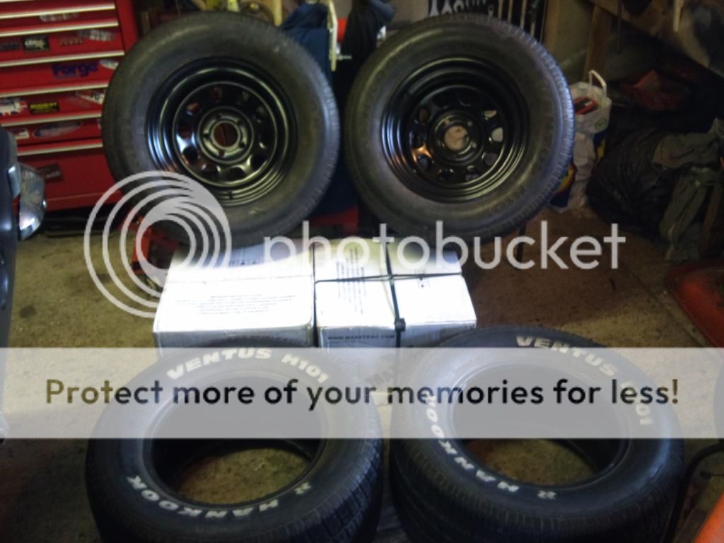 5x114.3/5x4.5" 15x10 Steel Wheels & 295/50 Hankook Tyres - £375 ...